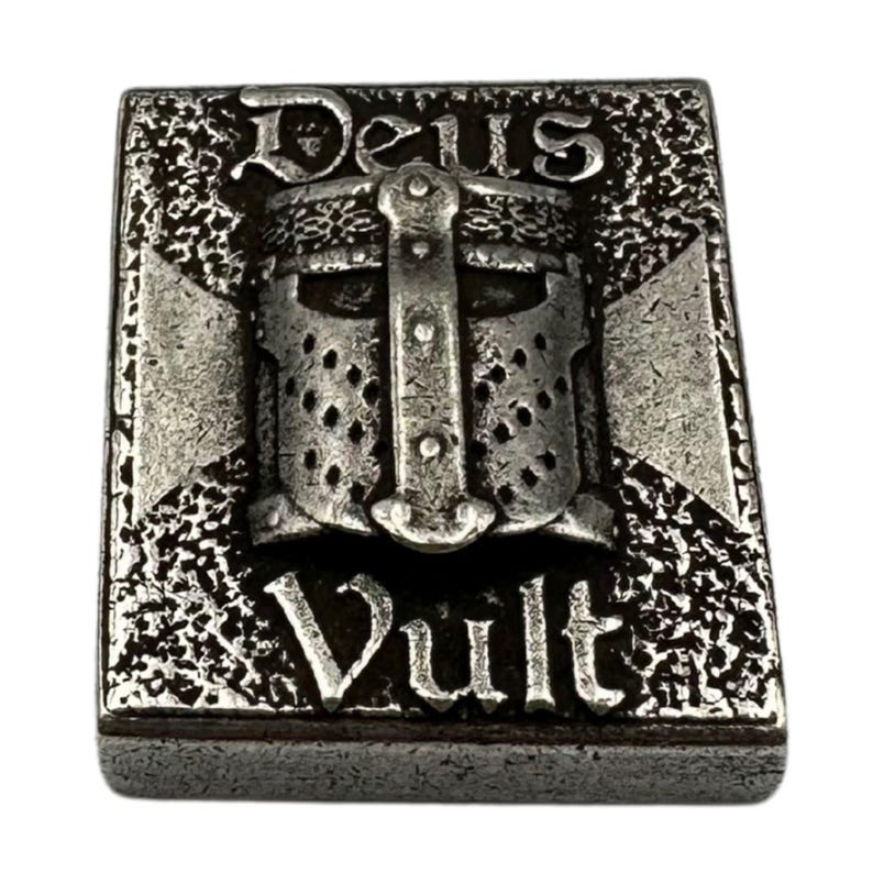 Deus Vult Templar Morale Patch Knight Molle Clip - Etsy