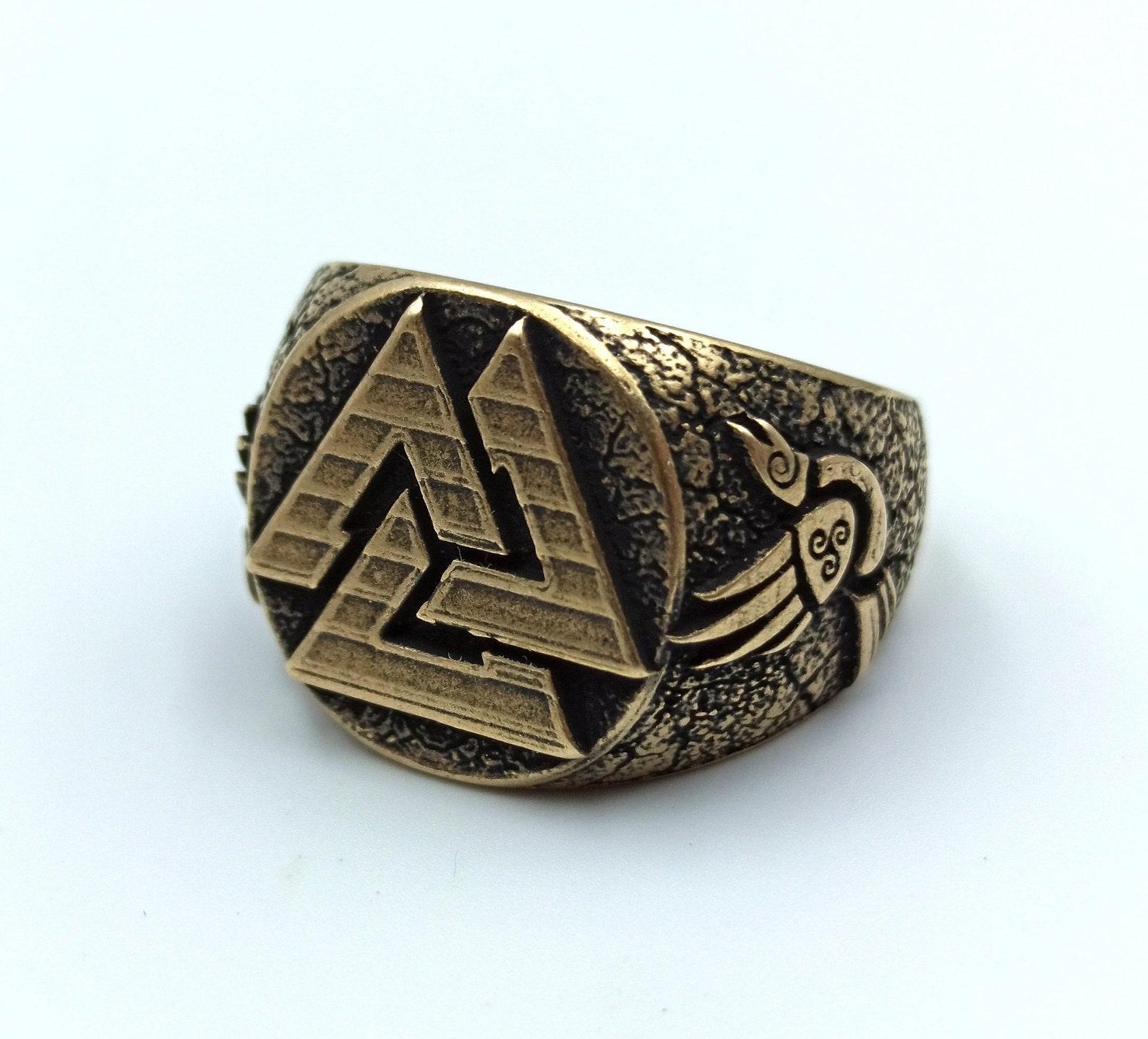 Valknut Odin Ring Viking Norse Asatru Jewelry - Etsy
