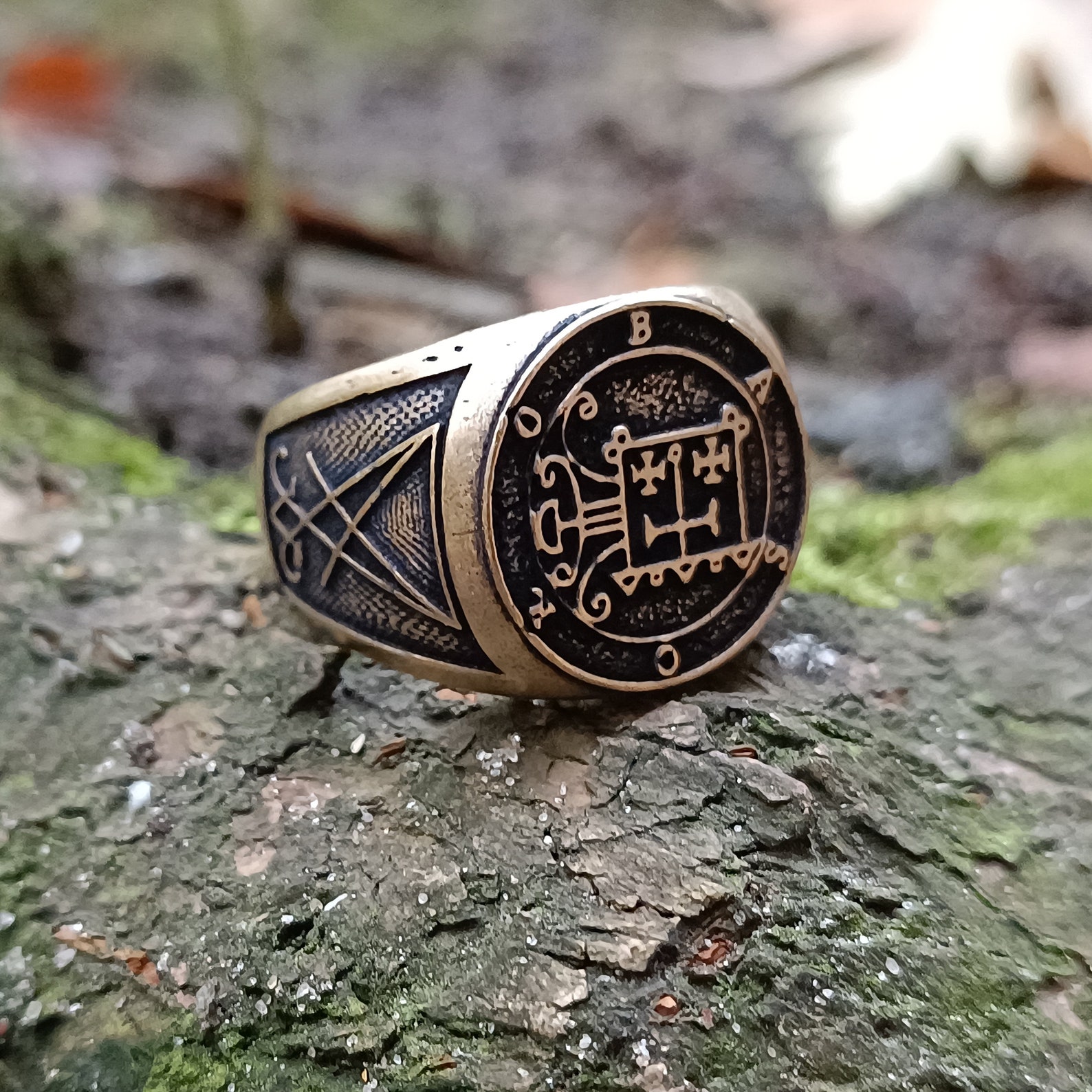 Orobas Demon Sigil Ring Satanic Occult Jewelry - Etsy