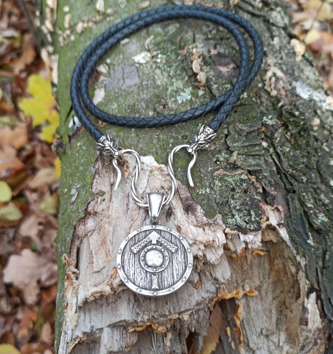 Tyr rune necklace Norse pendant Viking mens jewelry | Etsy