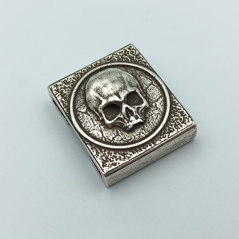 Human Skull Molle Clip Metal Edc Gear Patch - Etsy