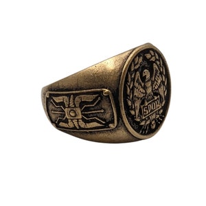Aquila Spqr Ring Ancient Roman Eagle Mens Jewelry - Etsy