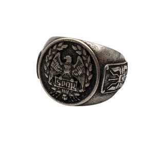 Aquila Spqr Ring Ancient Roman Eagle Mens Jewelry - Etsy