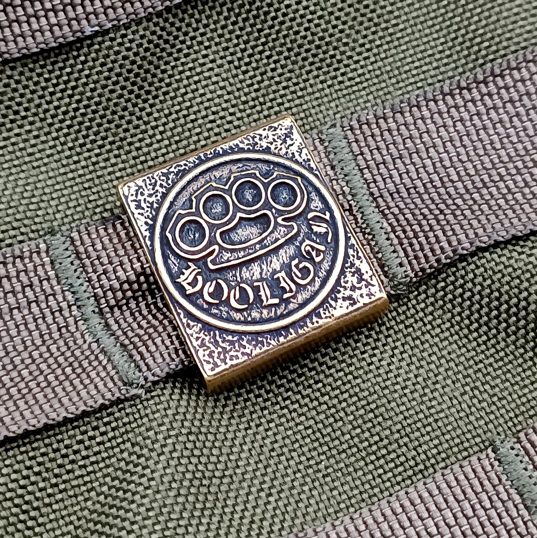 Hooligan Molle Clip Tactical Patch EDC Gear Knuckle Duster - Etsy