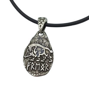 Freyr Rune Pendant | Norse Necklace | Viking Jewelry - Etsy