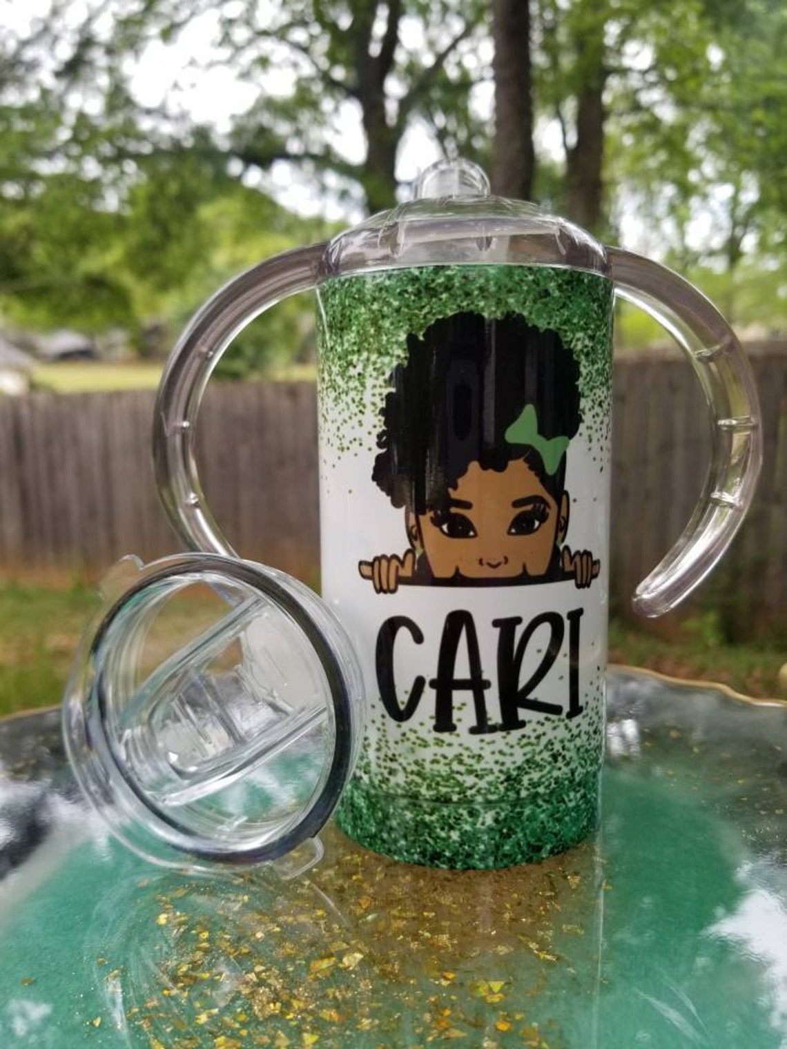 Grow With Me Sublimated Straight Sippy Cup "little Boss Lady" - Etsy