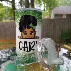 Grow With Me Sublimated Straight Sippy Cup "little Boss Lady" - Etsy