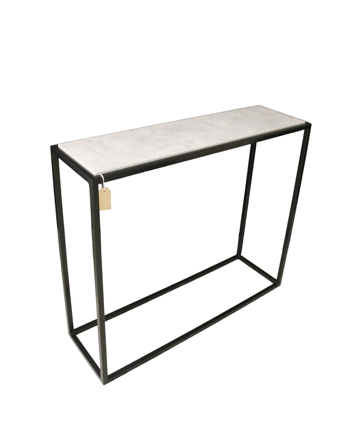 Mild Steel Framed Console Table Radiator Cover Sideboard Egger Laminate ...