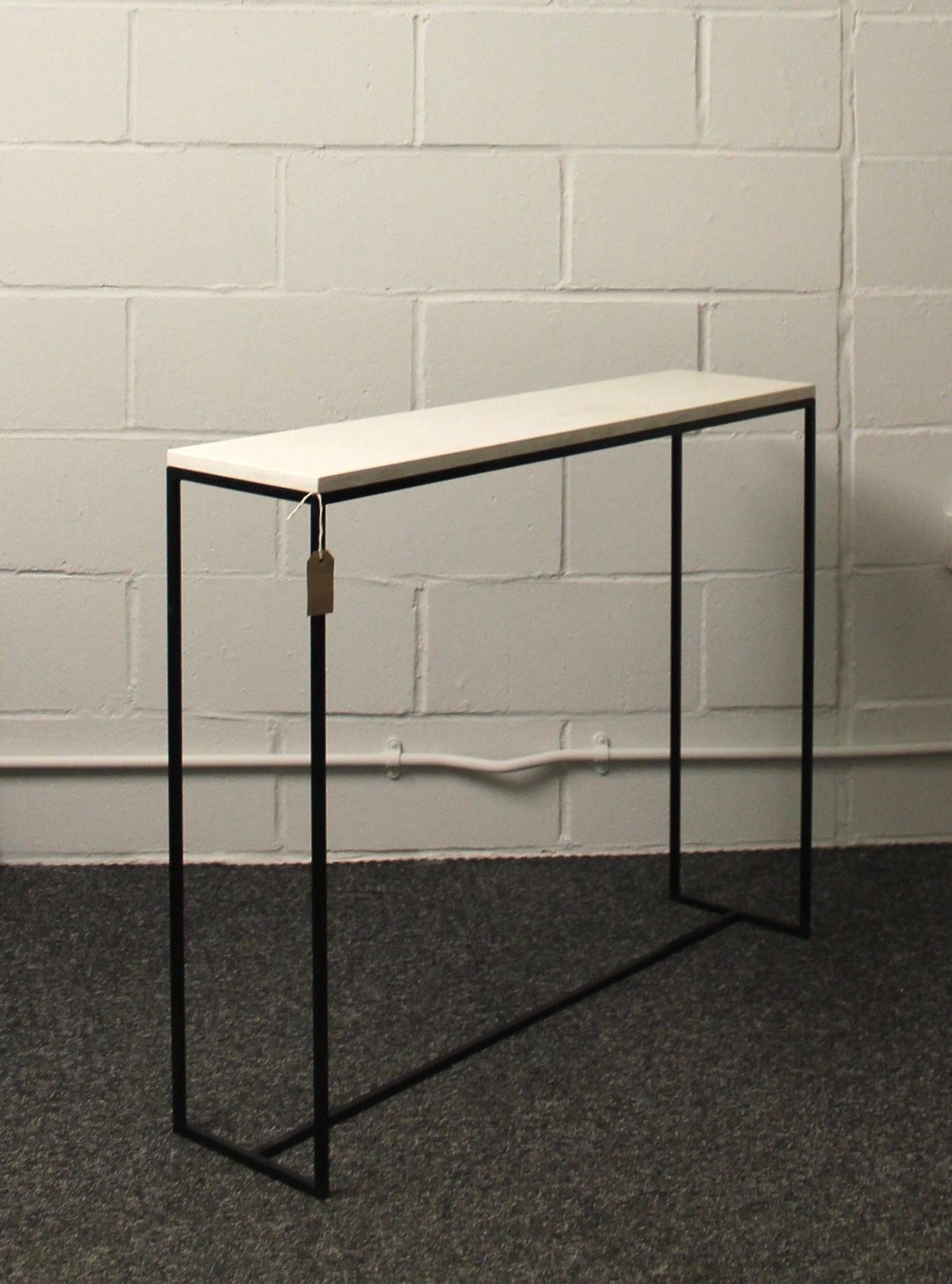 Mild Steel Console Table Radiator Cover Sideboard With Quartz Top - Etsy UK