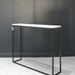 Metal Console Table Radiator Cover With Mild Steel Frame With Quartz ...