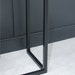 Metal Console Table Radiator Cover With Mild Steel Frame With Quartz ...