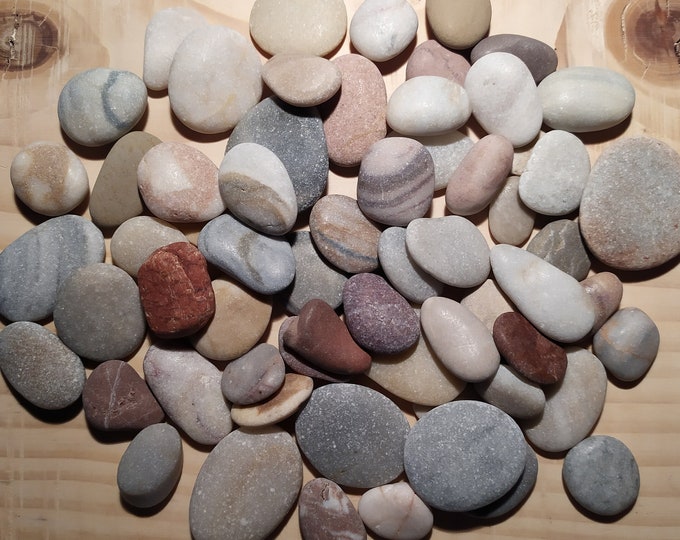 Violet Decorative Pebbles 100 G, the Crushed Stone is Polished ...