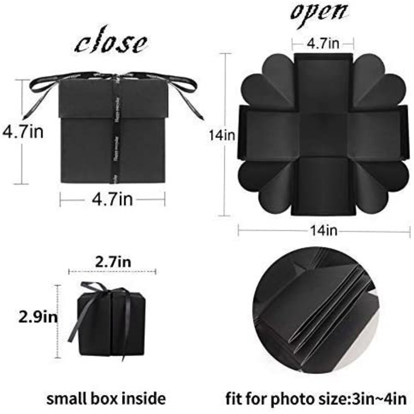 Exploding Gift Box Creative Photo Album Box Surprise Box | Etsy