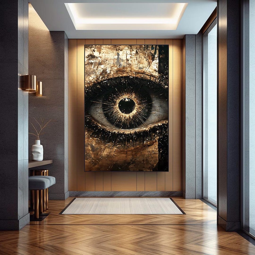 Eye Abstract Art Framed Poster, Eye Wall Art, Eye, Abstract Eye Art ...