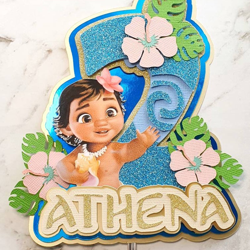 Moana Cake Topper - Etsy