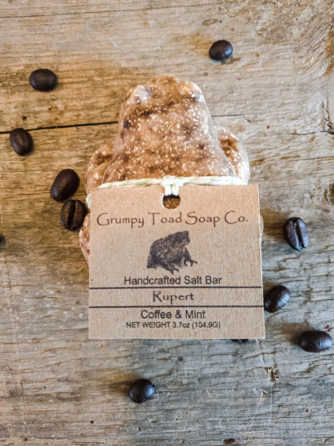 Coffee & Mint rupert, Handcrafted Salt Bar, Handcrafted Soap, All ...