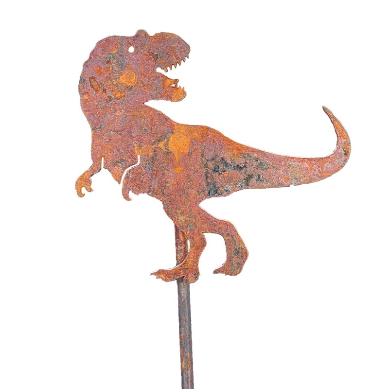 Metal Yard Art Dinosaur - Etsy