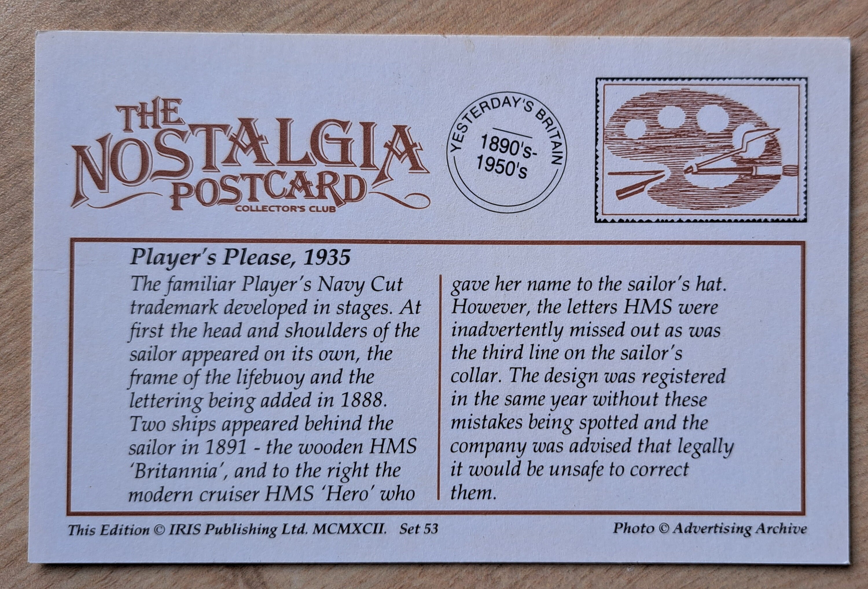 Nostalgia Postcards. Full Set of the Nostalgia Postcard - Etsy