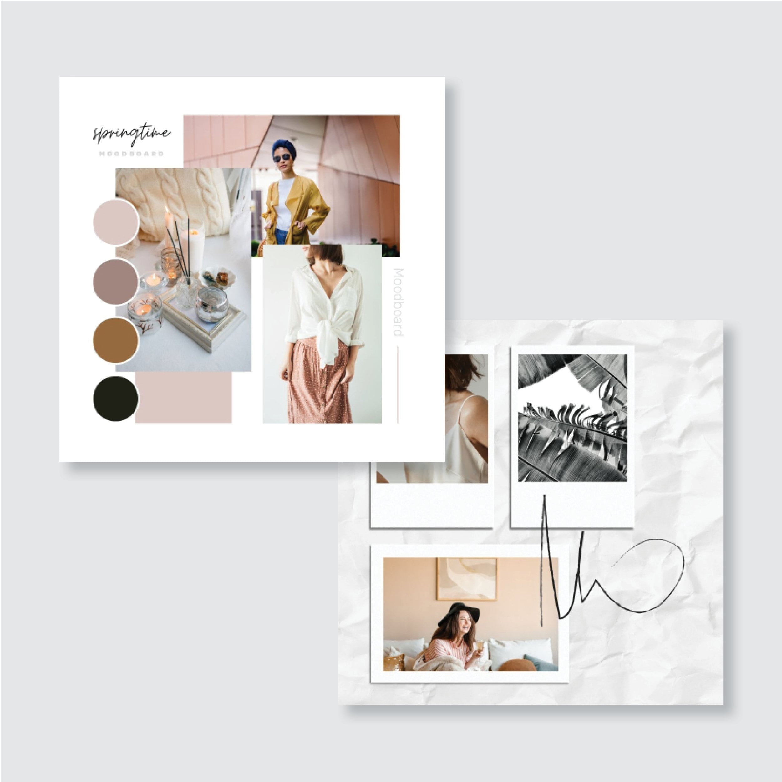 Moodboard Design Package 10 Layouts - Etsy