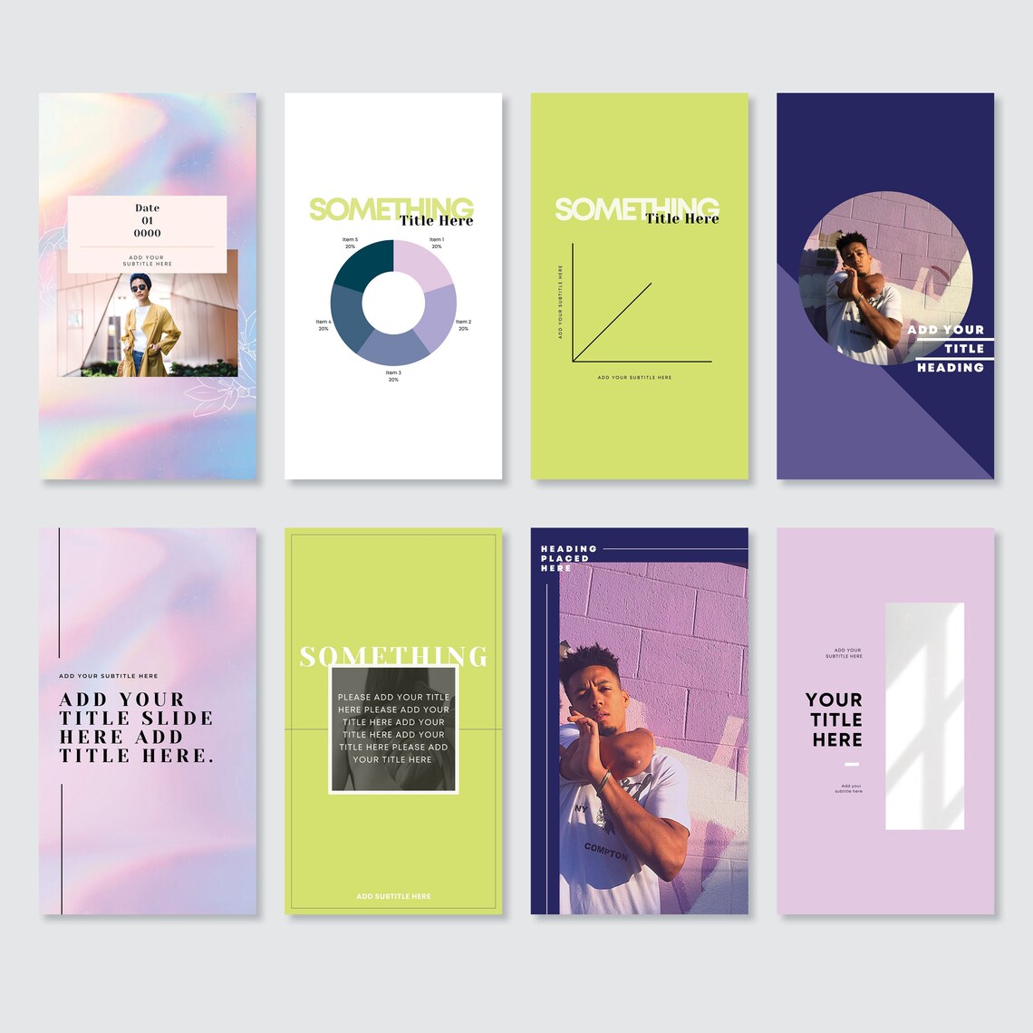 Square + Story Social Media Template (40 Pieces) - Etsy