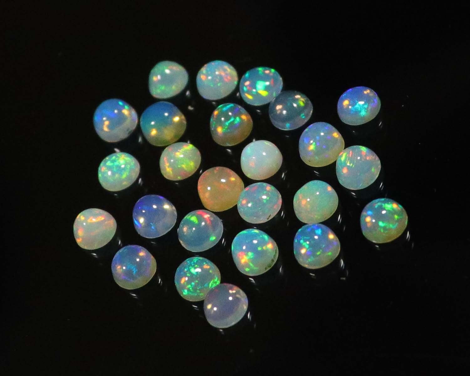 Ethiopian Opal Gemstone, AAA Quality, Natural Ethiopian Opal Cabochon ...