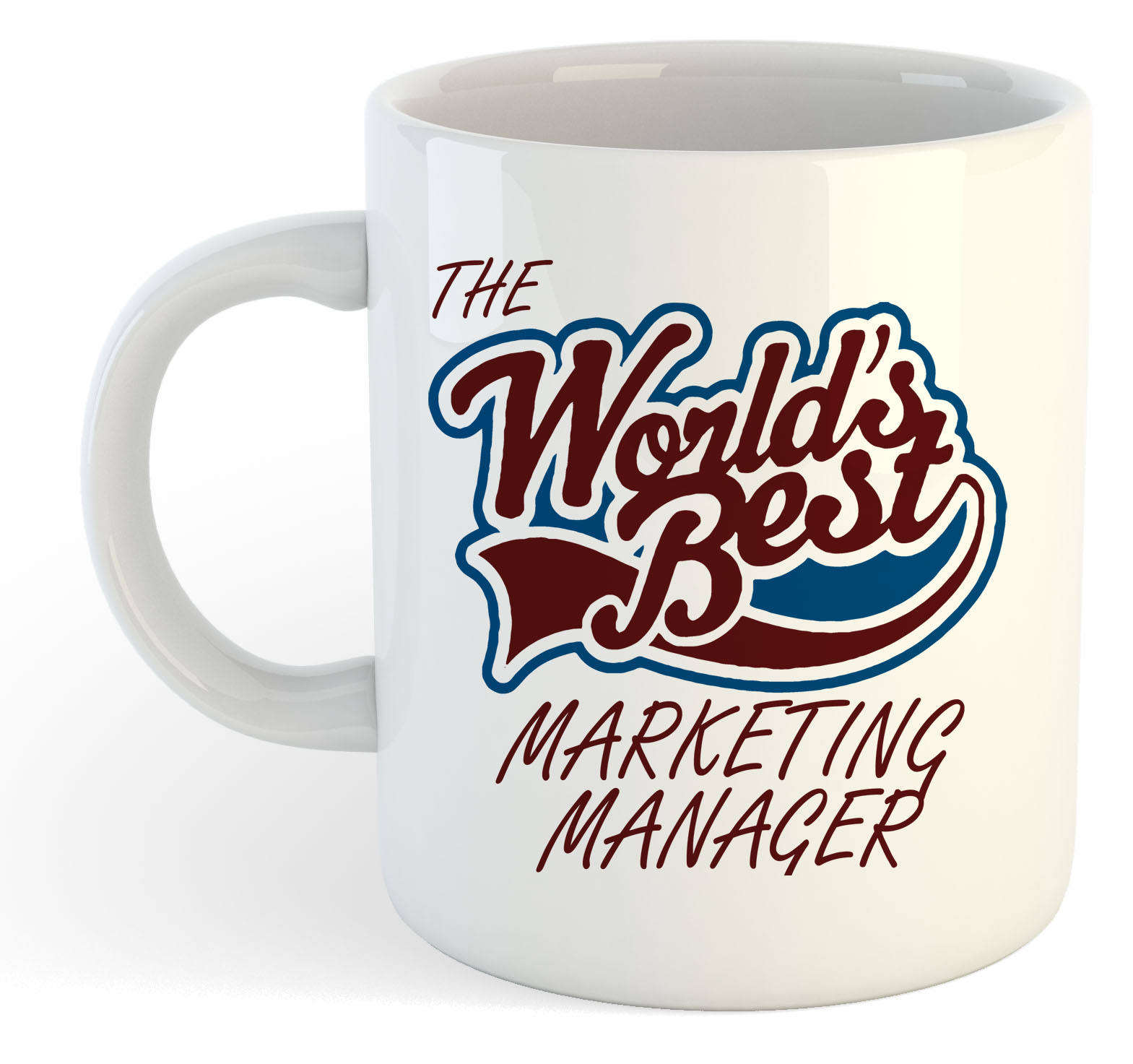 The Worlds Best Marketing Manager Mug - Etsy España