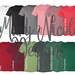 Anvil 980 Color Chart Mockup, Anvil Mockup, Every Color, T-shirt Color ...