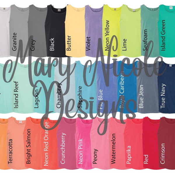 Comfort Colors - Etsy