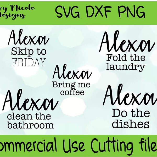 Alexa Svg - Etsy
