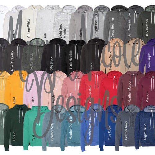 District DT5000 Color Chart Every Color Digital File - Etsy