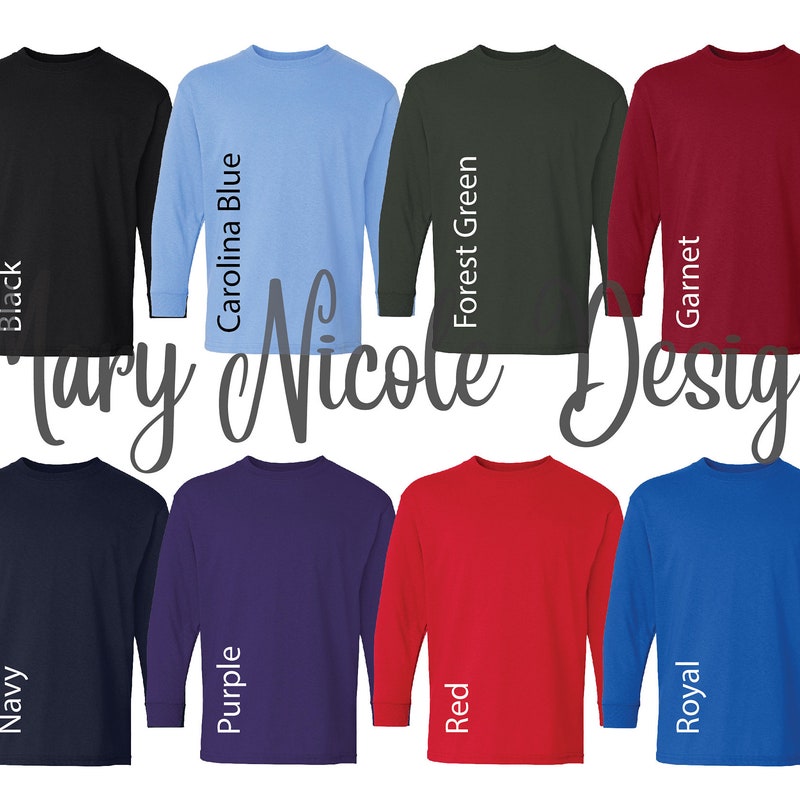 Gildan Softstyle Color Chart - Etsy