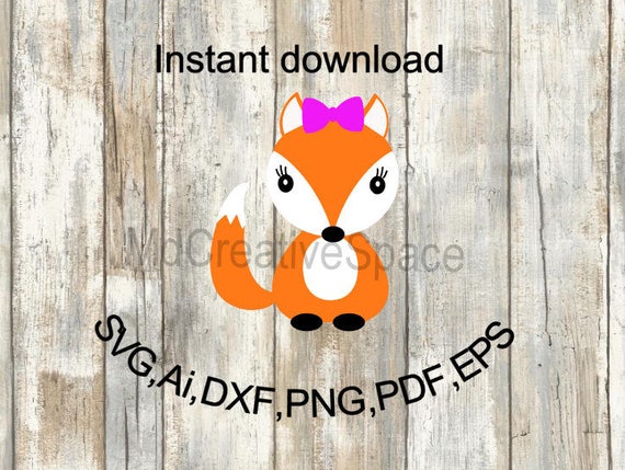 Renard de fichiers SVG pour Cricut ou Silhouette mignon qui | Etsy