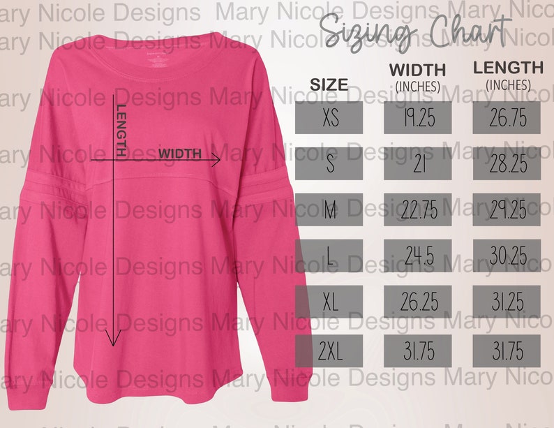 Boxercraft T14 Size Chart T-shirt Mockup Flat Lay - Etsy Australia