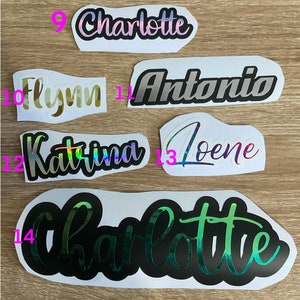 Offset Name Tags, Labels, Vinyl Decal Labels, Holographic, Patterned ...