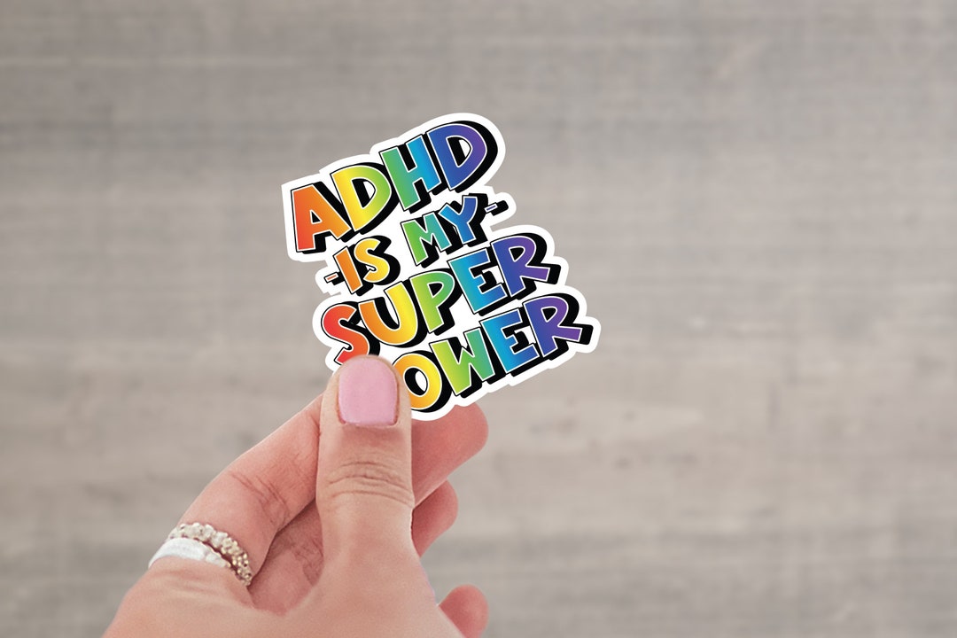 ADHD Support Stickers/awareness - Etsy
