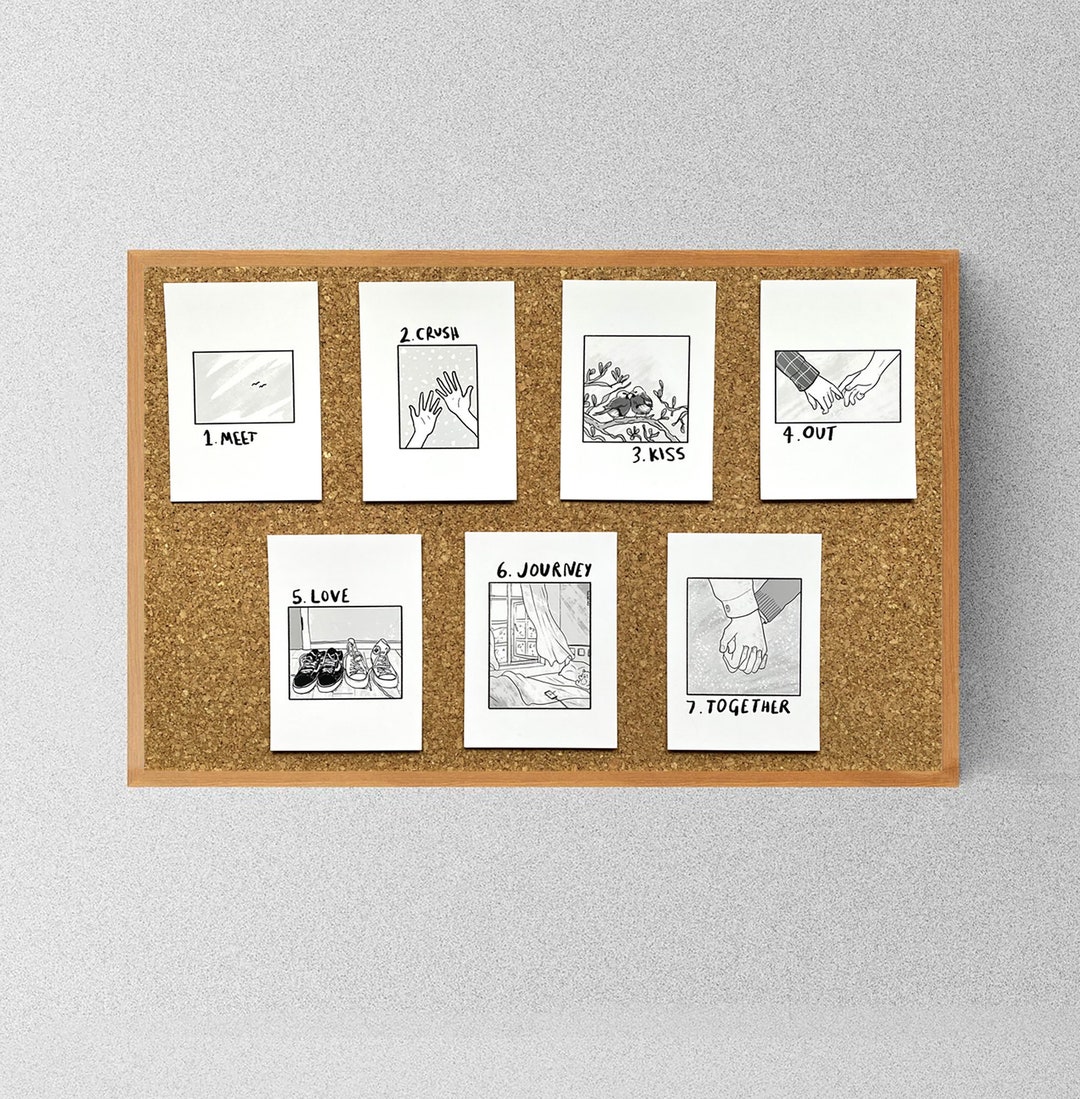 Heartstopper Chapter Heading Prints Nick and Charlie - Etsy