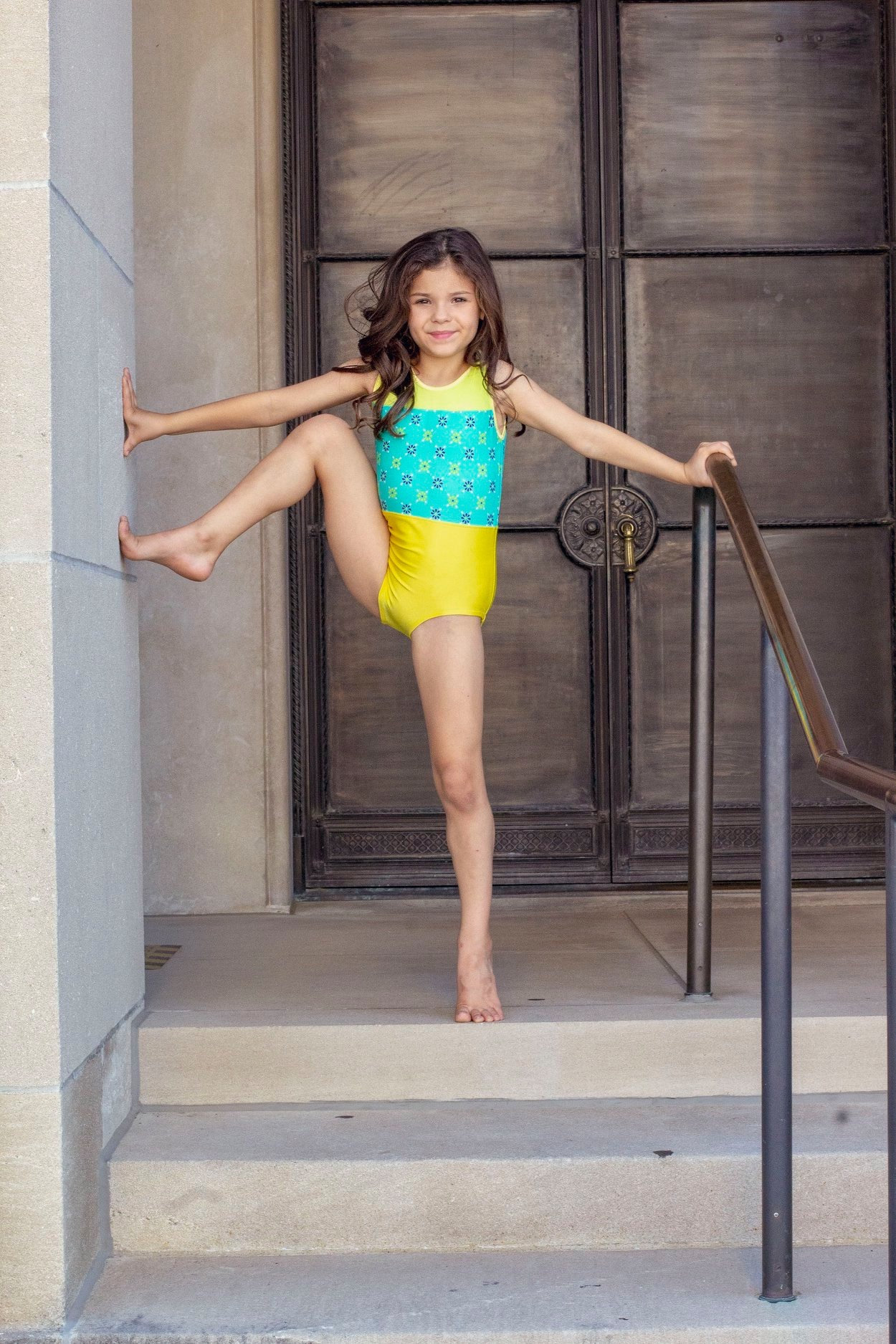 Girls Positive Affirmations Gymnastics Leotard Etsy I