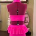 Made to Order Ellee 2-pc Dance Set W/ Keyhole Neck and Mesh Skirt ...