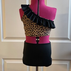 Millie Dance Set, Girls Dance Set, Cheetah Dancewear, Dance Photo Shoot ...