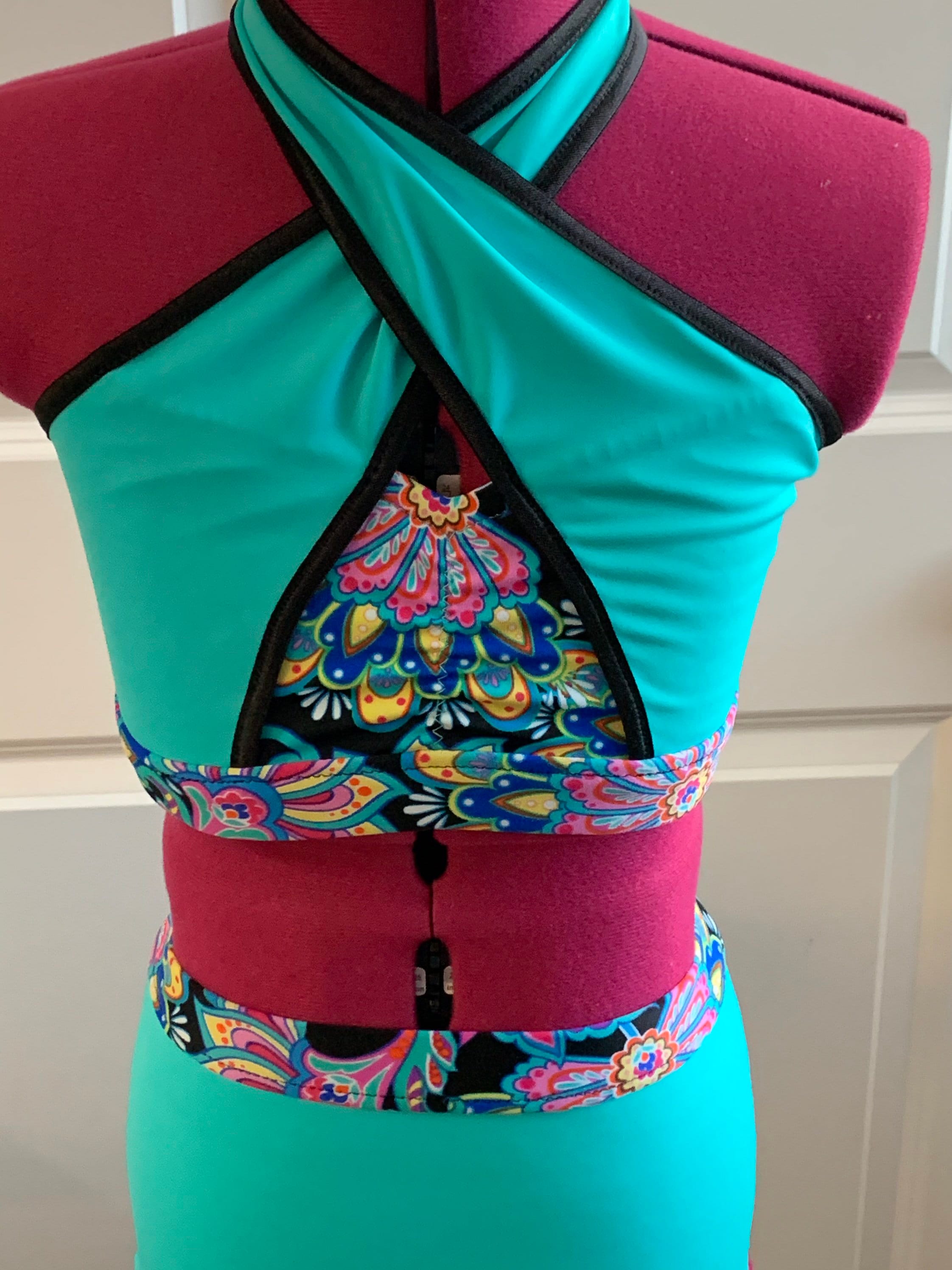 Lexi 2-pc dance set Girls dancewear dance convention wear | Etsy