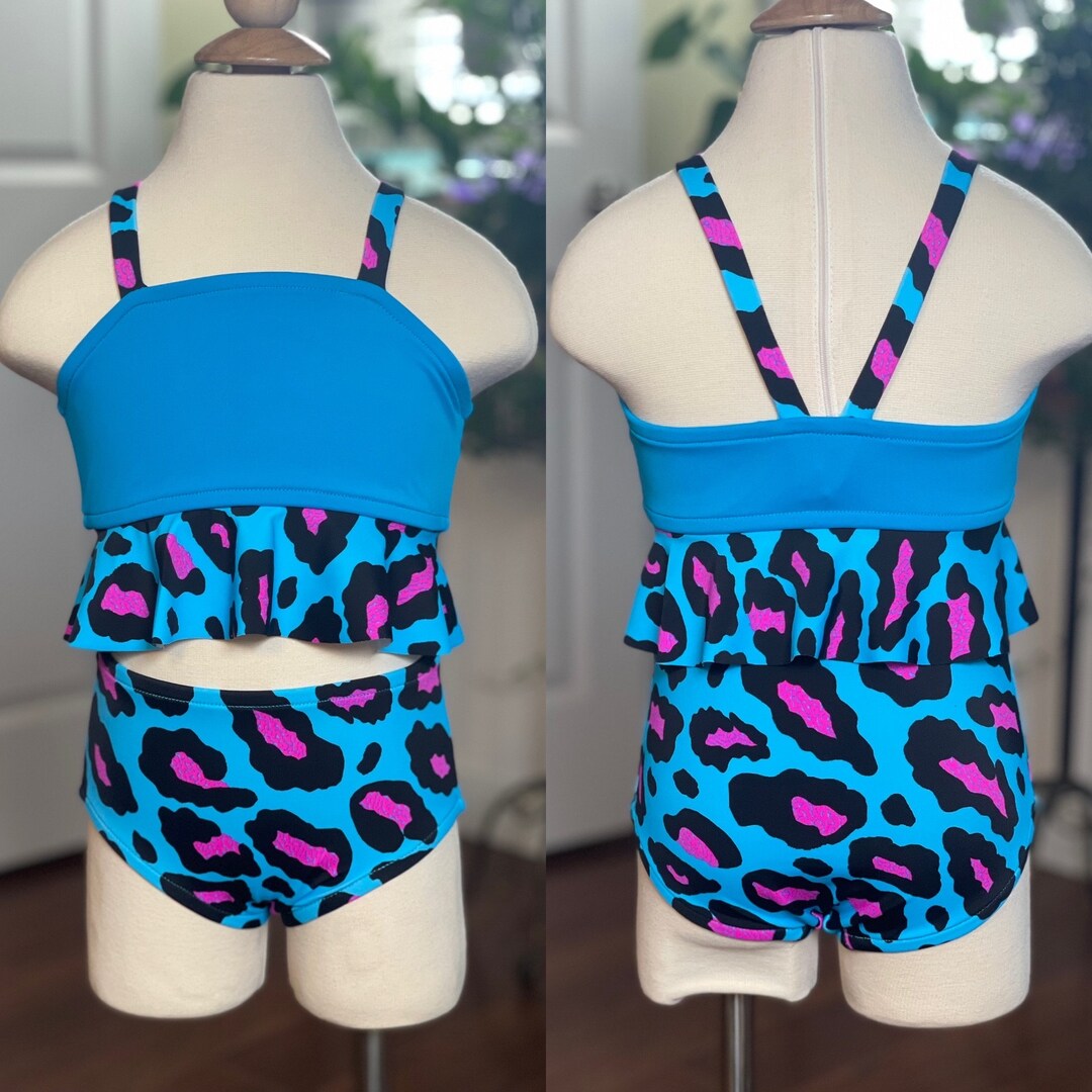 READY TO SHIP Size 4 Girls Dance Set, Two Piece Dance Set, Dance ...