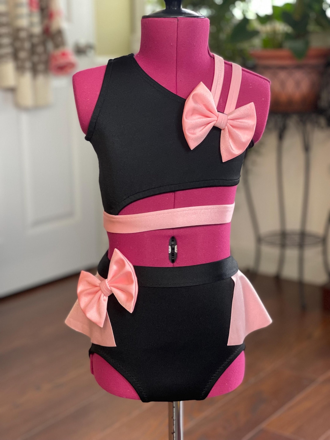 Made to Order Two Piece Dance Costume Base. Girls Dance Costume. Girls ...