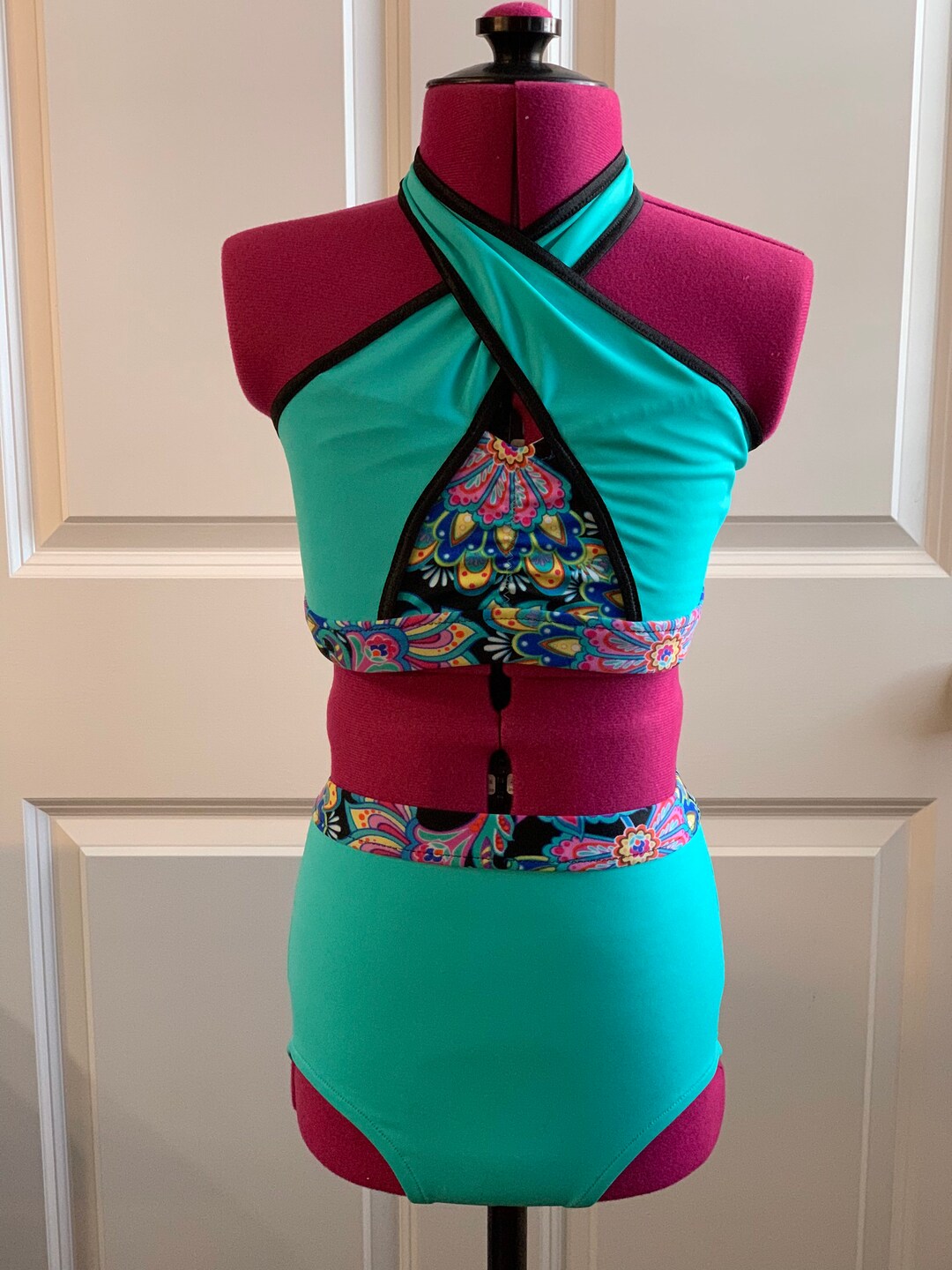 Lexi 2-pc Dance Set Girls Dancewear Dance Convention Wear - Etsy Australia