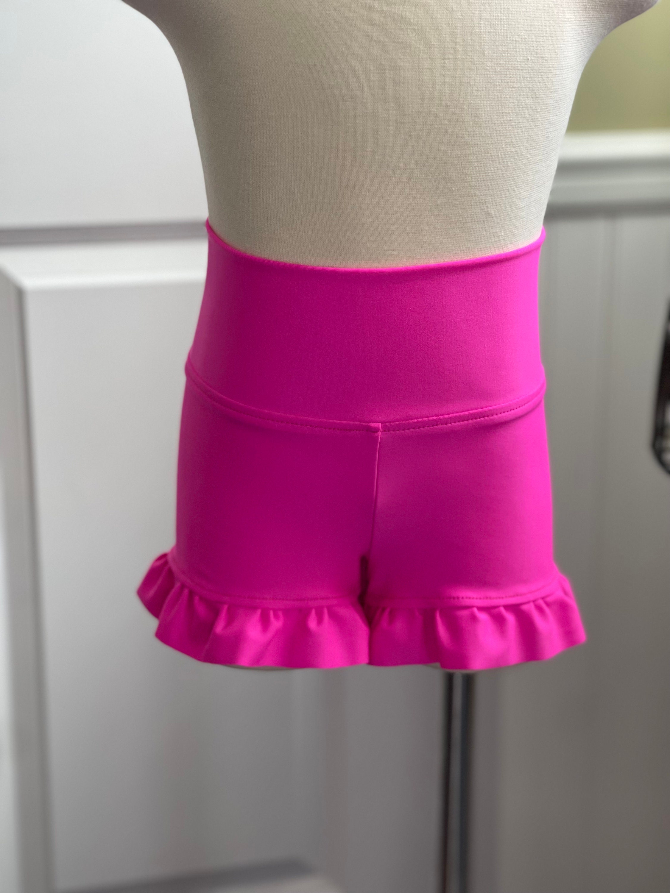 Lilly Ruffled Dance Shorts, Convention Dancewear, Girls Dancewear ...