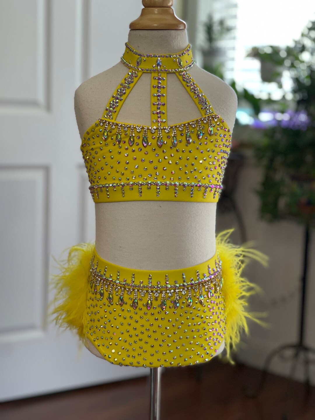 Made to Order Two Piece Dance Costume, Girls Dance Costume, Custom ...