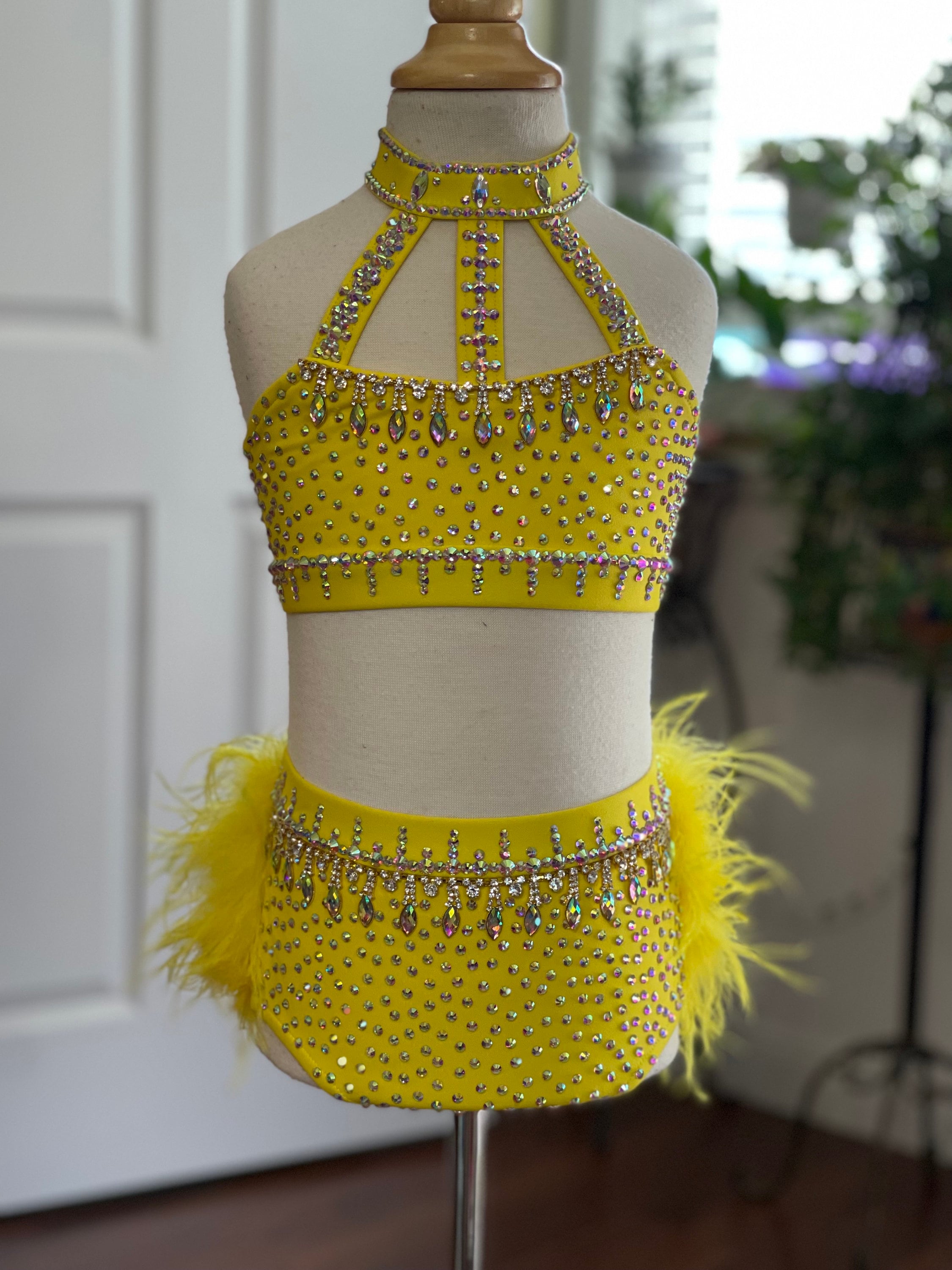 Made to Order Two Piece Dance Costume, Girls Dance Costume, Custom ...