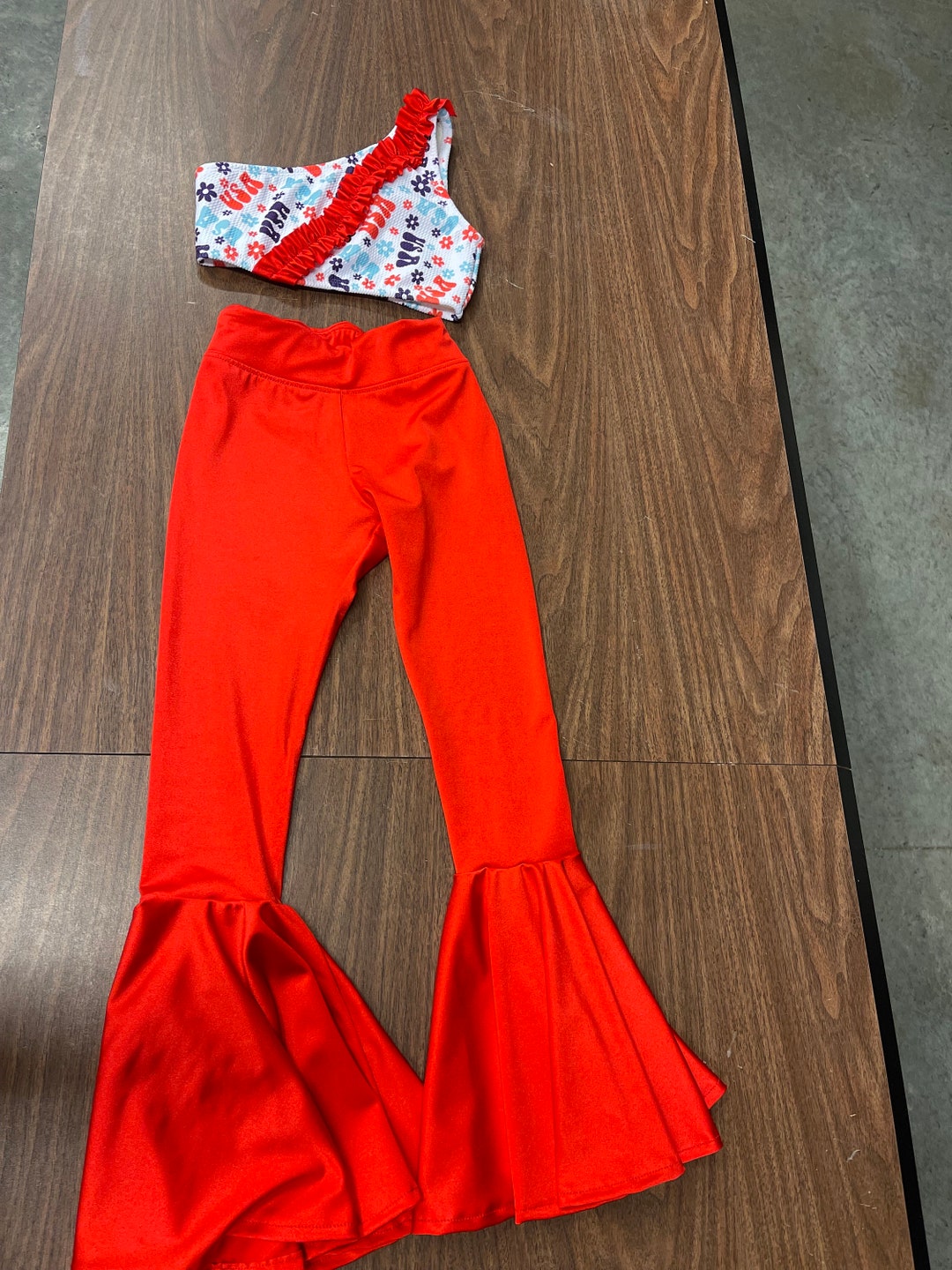 Made to Order Christina Flared Leg Pants, Girls Dancewear, Dance ...
