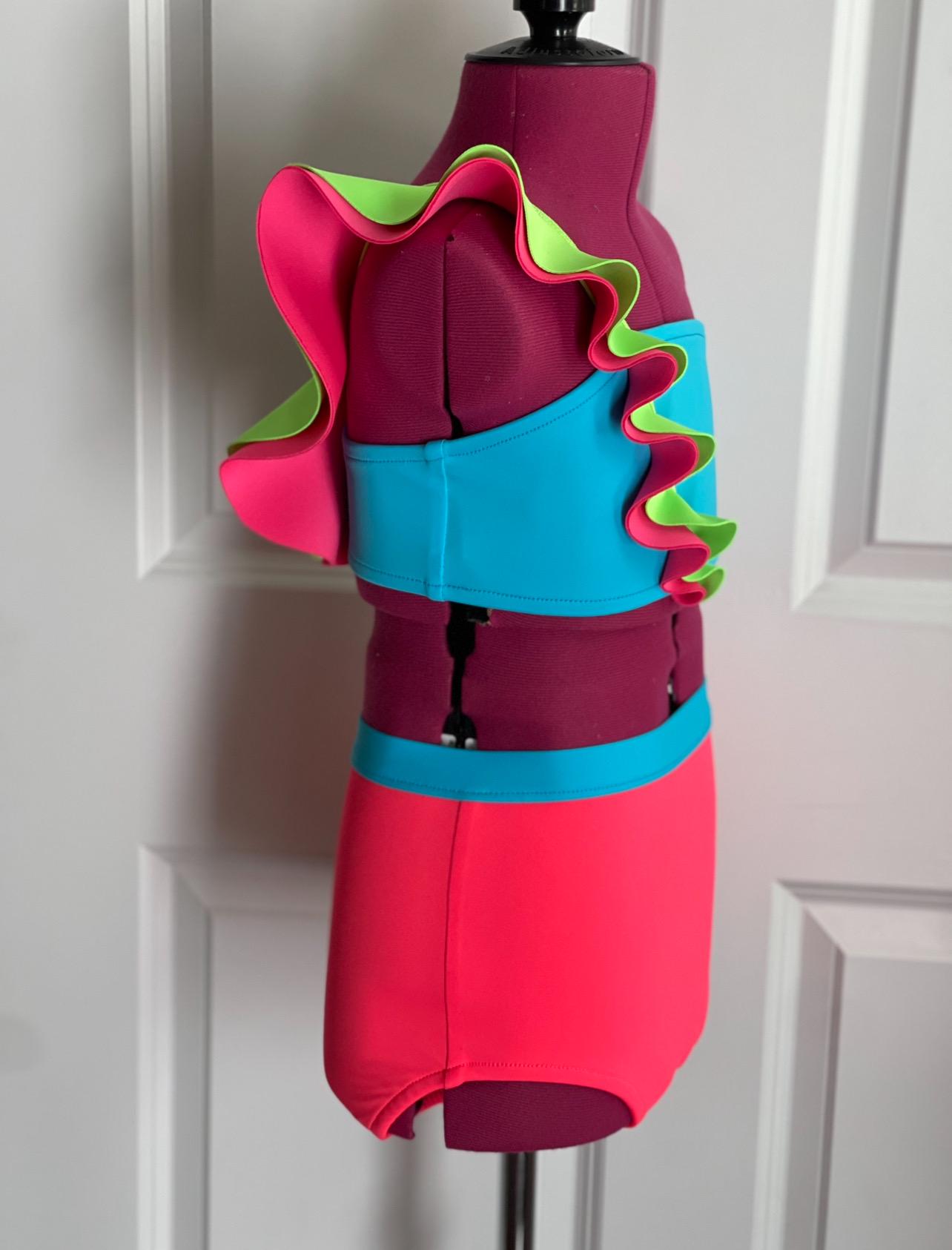 Made to Order Custom Dance Costume Base With Ruffle. Girls Dance ...