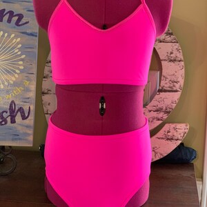 Becca 2 Pc Dance Set Girls Dance Set Girls Dancewear Dance - Etsy