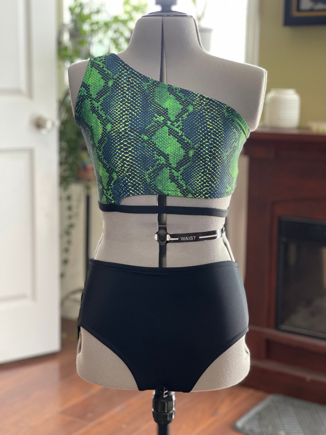 Made to Order Snakeprint Dance Set, Two Piece Dance Set, Dance Photo ...